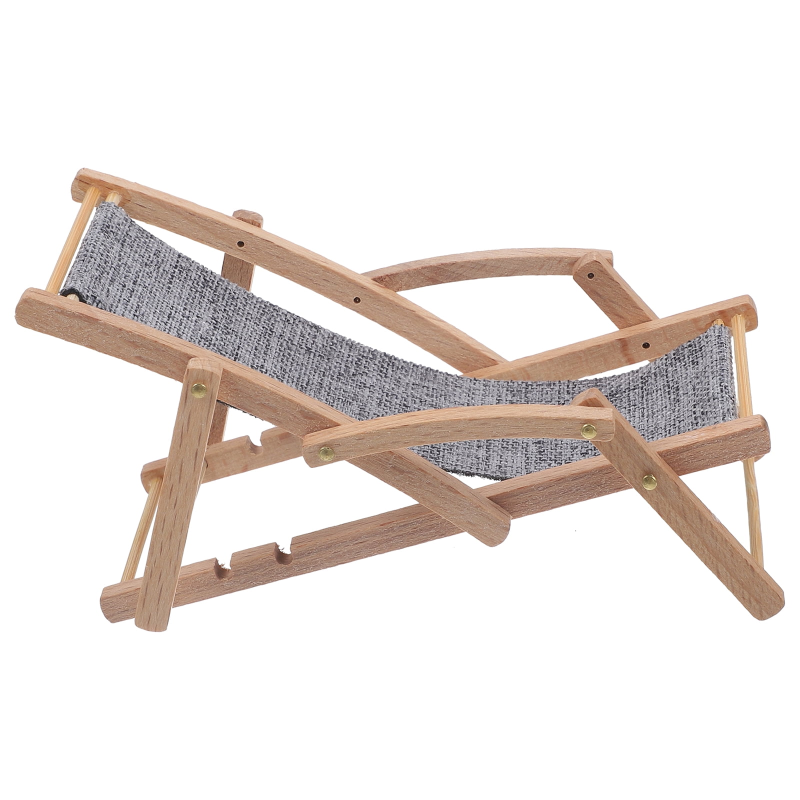 Mini Beach Chair Model Micro Landscape Miniature Beach Chair Doll House ...