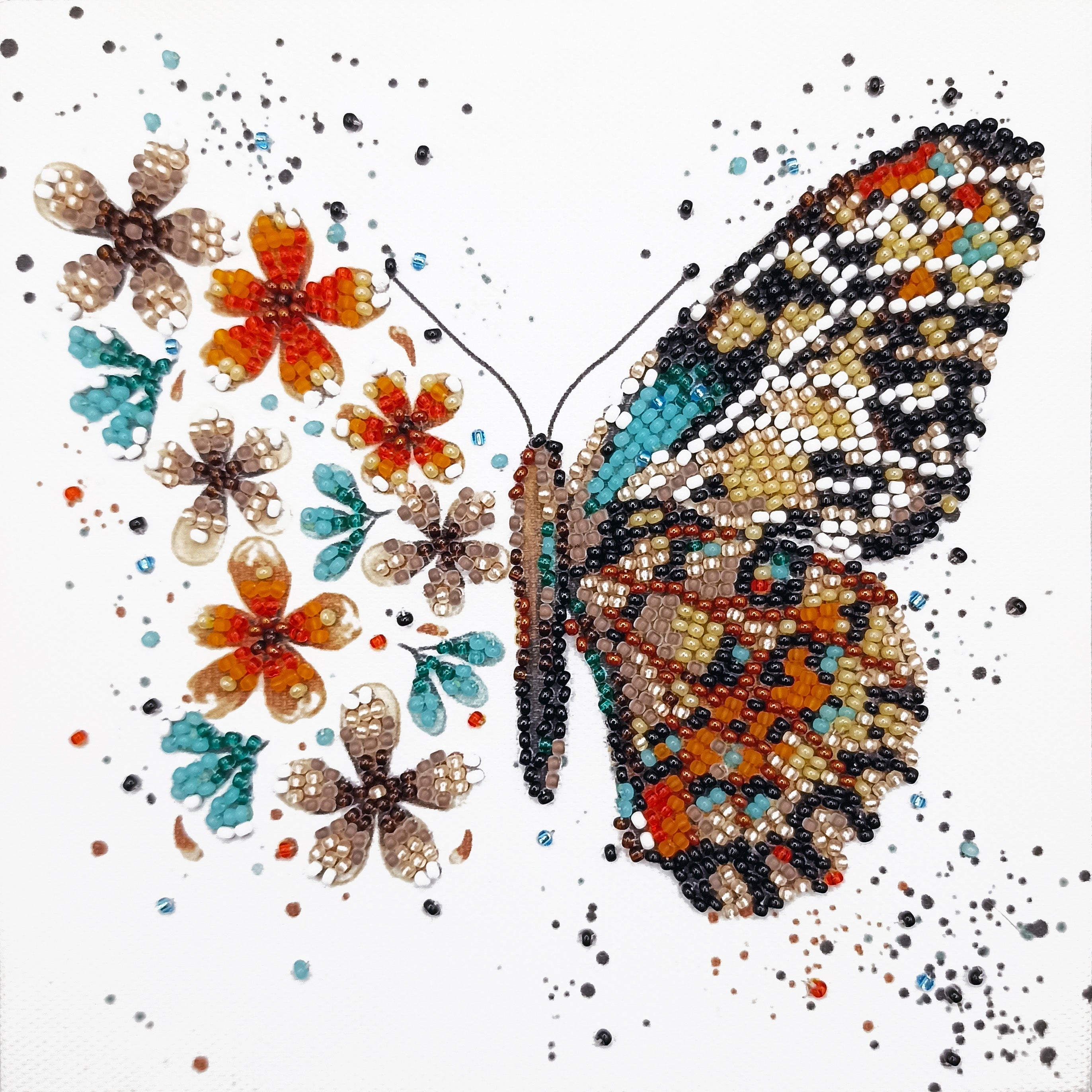 Mini Bead embroidery kit - Tigre wings - Walmart.com