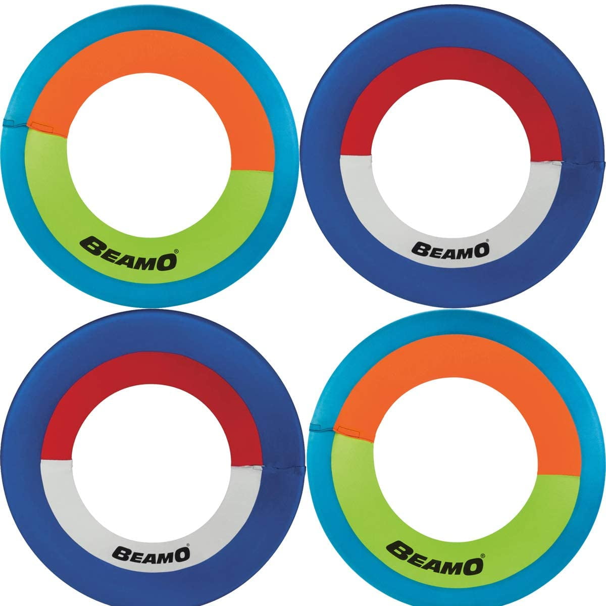 Mini Beamo - Mini Woosh Frisbee 16 Inch Set Of 4 - Walmart.com