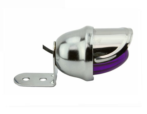 Mini Bee Light Chrome/Purple. Bike light, bicycle light, lowrider ...