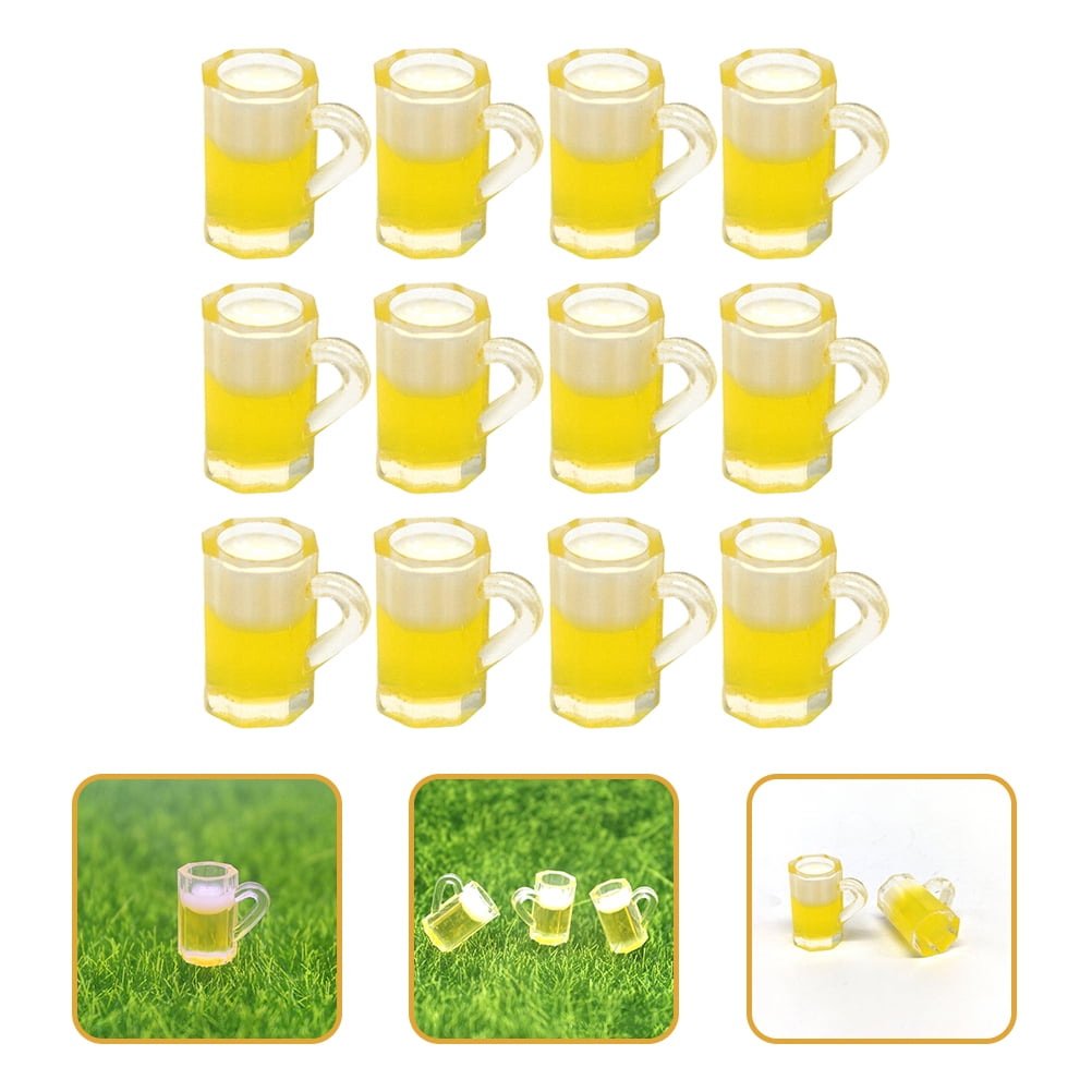 PartyKindom Dollhouse Cup Mini Beer Cups Assorted Color 20pcs Accessory ...