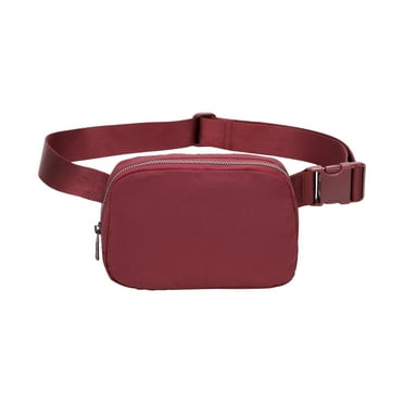 Adjustable Running Belt Waist Pack Square Double Layer Waist Bag Unisex ...