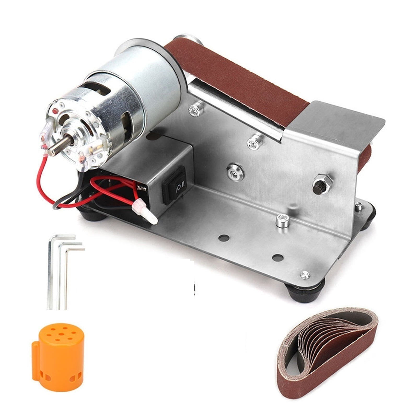 Mini Belt Grinder Electric Sander Polisher Portable Machine Grinding ...