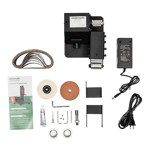 Mini Belt Sander, Electric Grinder Belt Sander Polishing Grinding Tool ...