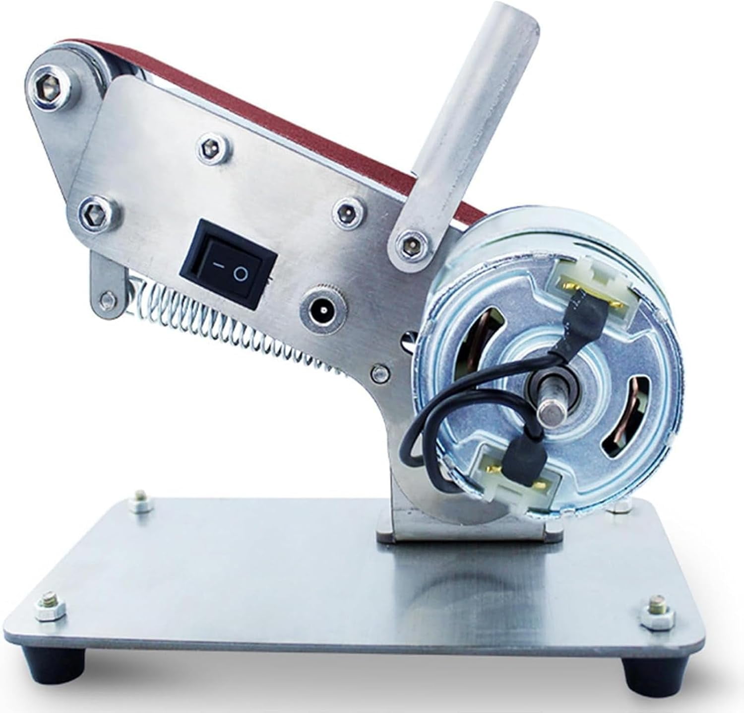 Mini Belt Sander Grinder Belt Machine, Electric Desktop Polishing Tool ...