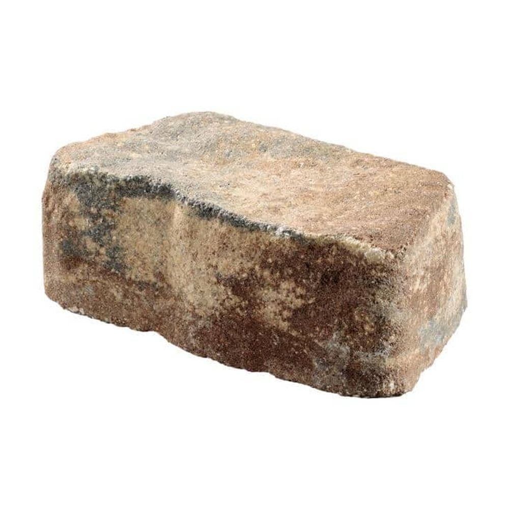 Mini Beltis 3 in. H x 8 in. W x 4 in. D Oak Run Concrete Retaining Wall ...