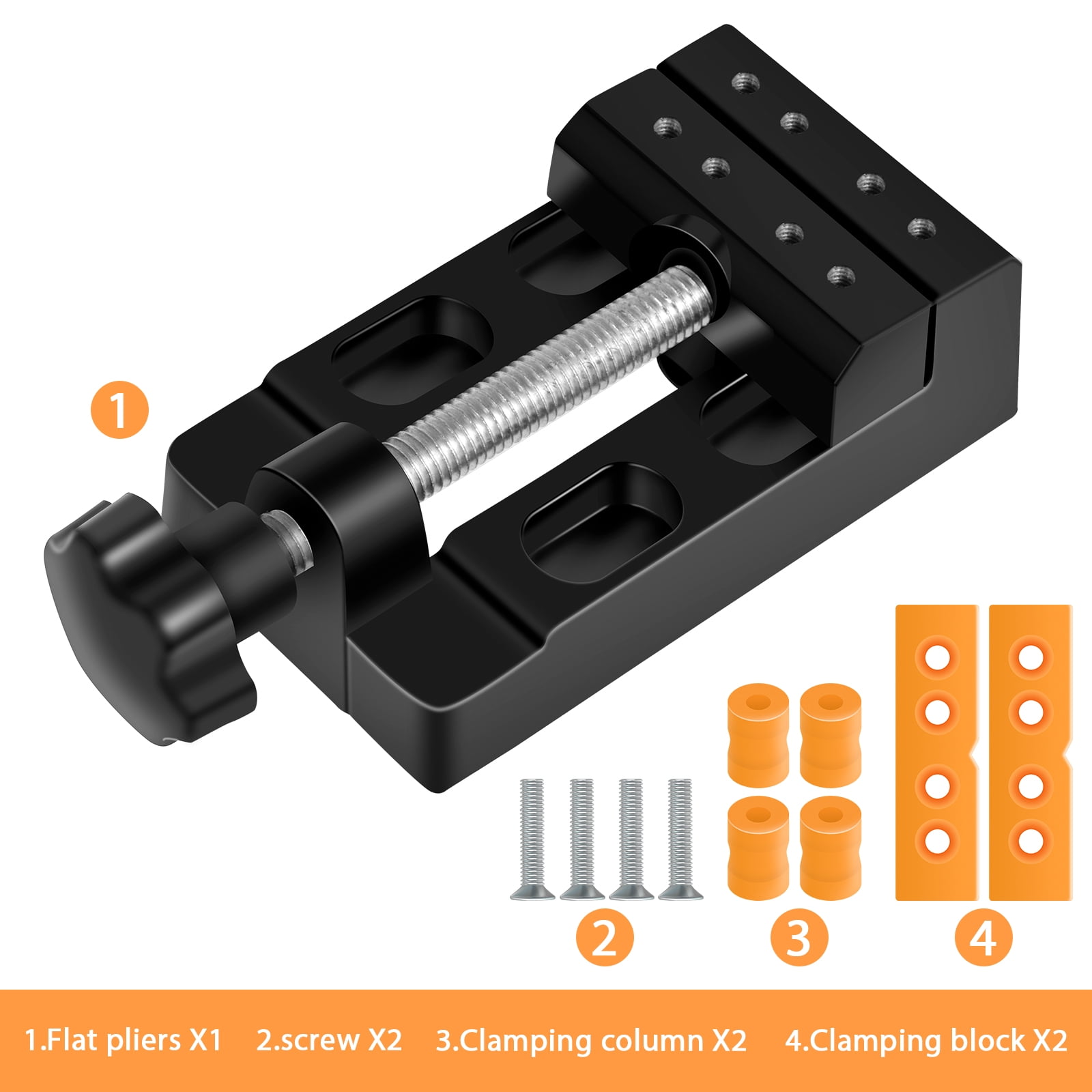 Mini Bench Clamp On Table Bench Vise Home DIY Jewelry Crafts Hobby Model Making Vise Tools Mini ...