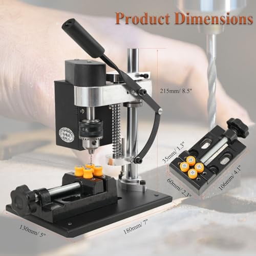 Mini Bench Drill Press, Small Benchtop Drilling Machine Electric ...