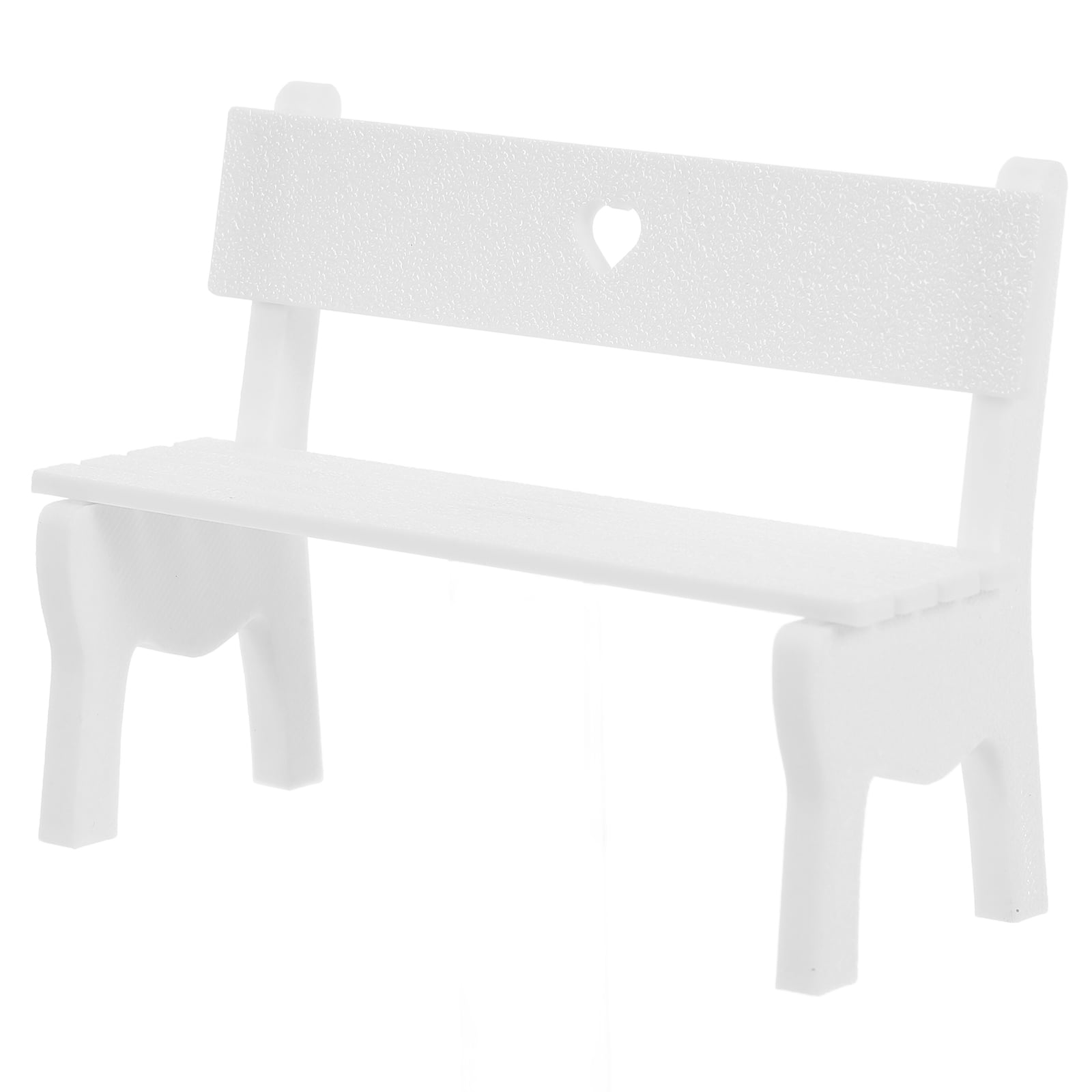 Mini Bench Model Miniature Bench Dollhouse Furniture Miniature Park ...
