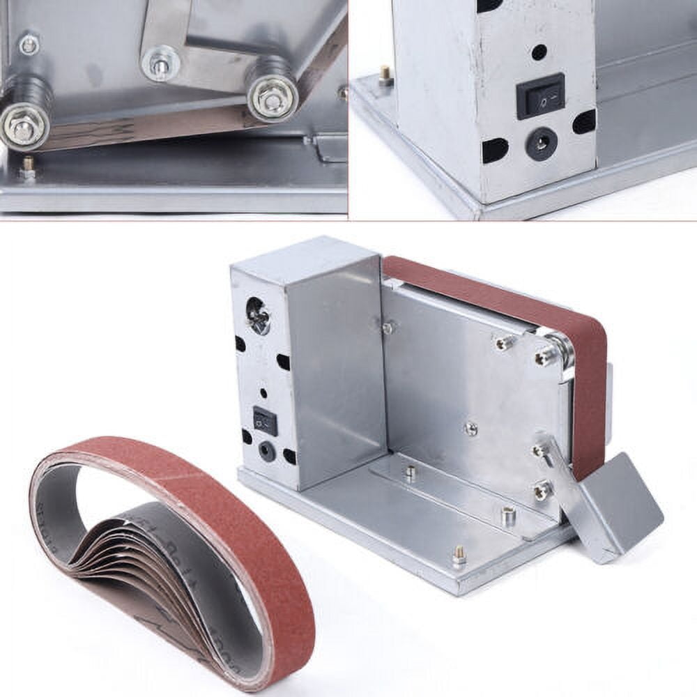 Mini Bench Sander Electric Belt Sander Polishing Grinding Machine ...
