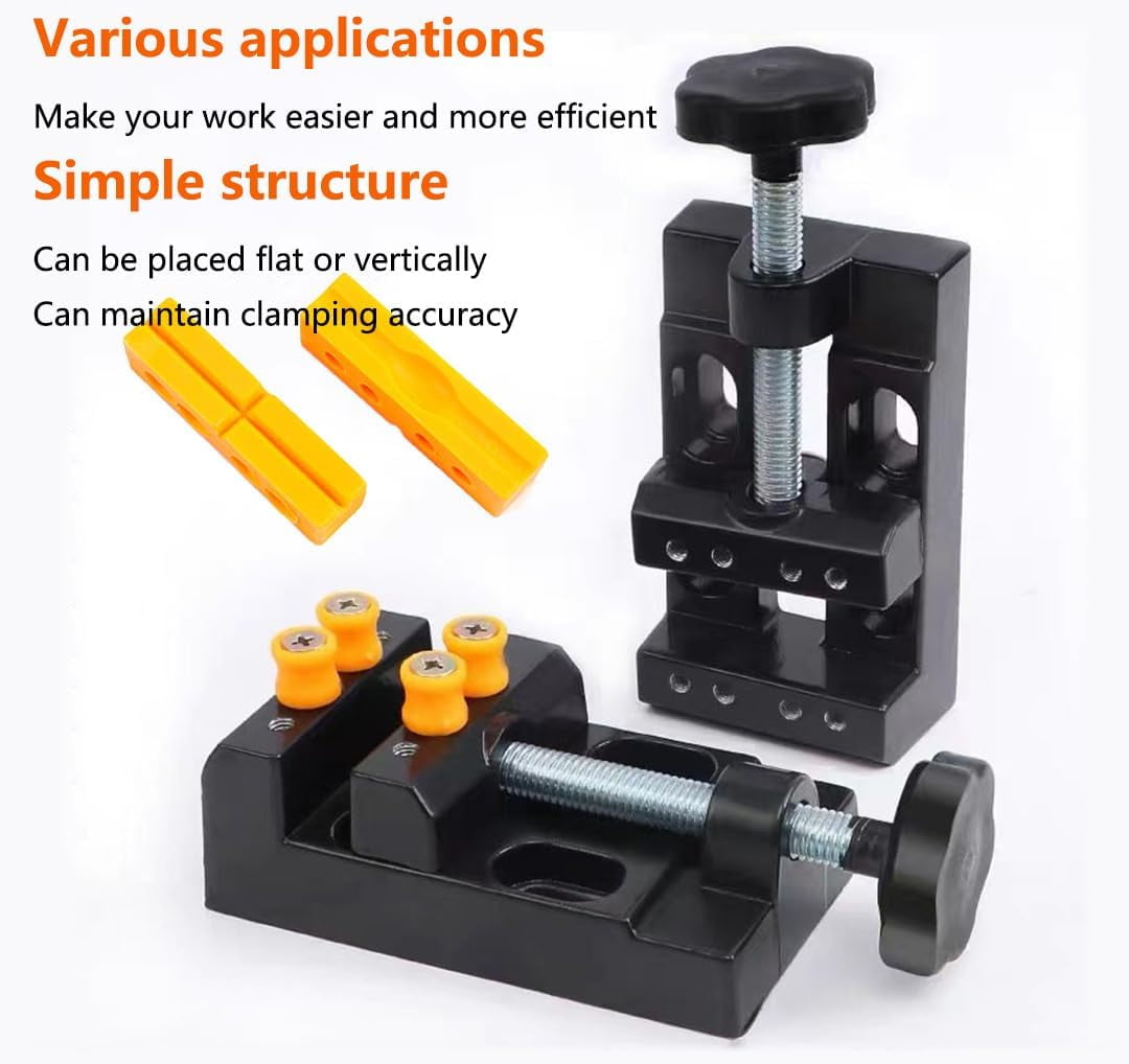 Mini Bench Vise Mini Flat-Nose Pliers for Repair Engraving DIY Tools ...