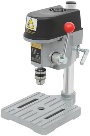 Mini Benchtop Drill Press, 3 Adjustable Speed 340W 110V Tabletop ...