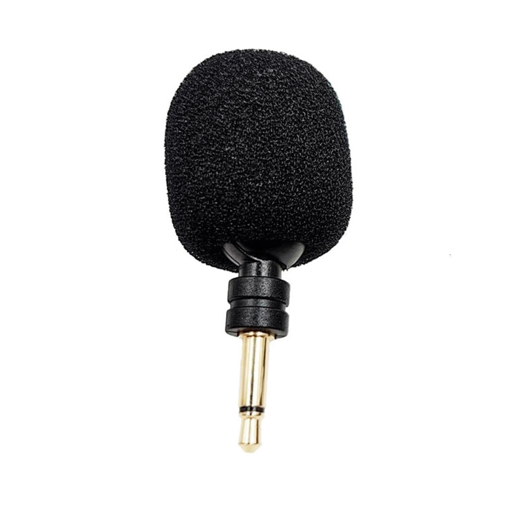 Mini Bendable 3.5mm Jack Microphone Portable Small Mic for Sound Card ...