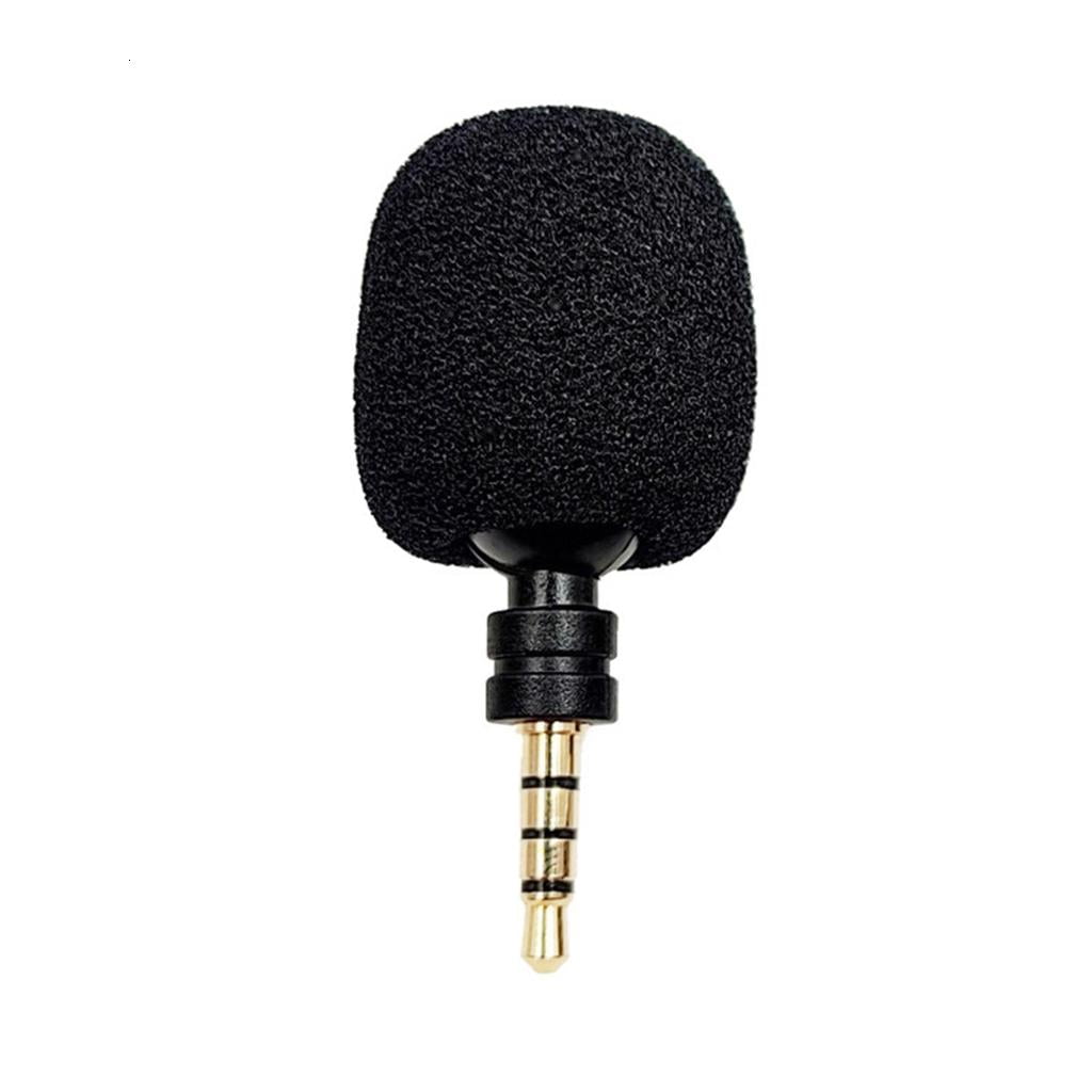 Mini Bendable 3.5mm Jack Microphone Portable Small Mic for Sound Card ...
