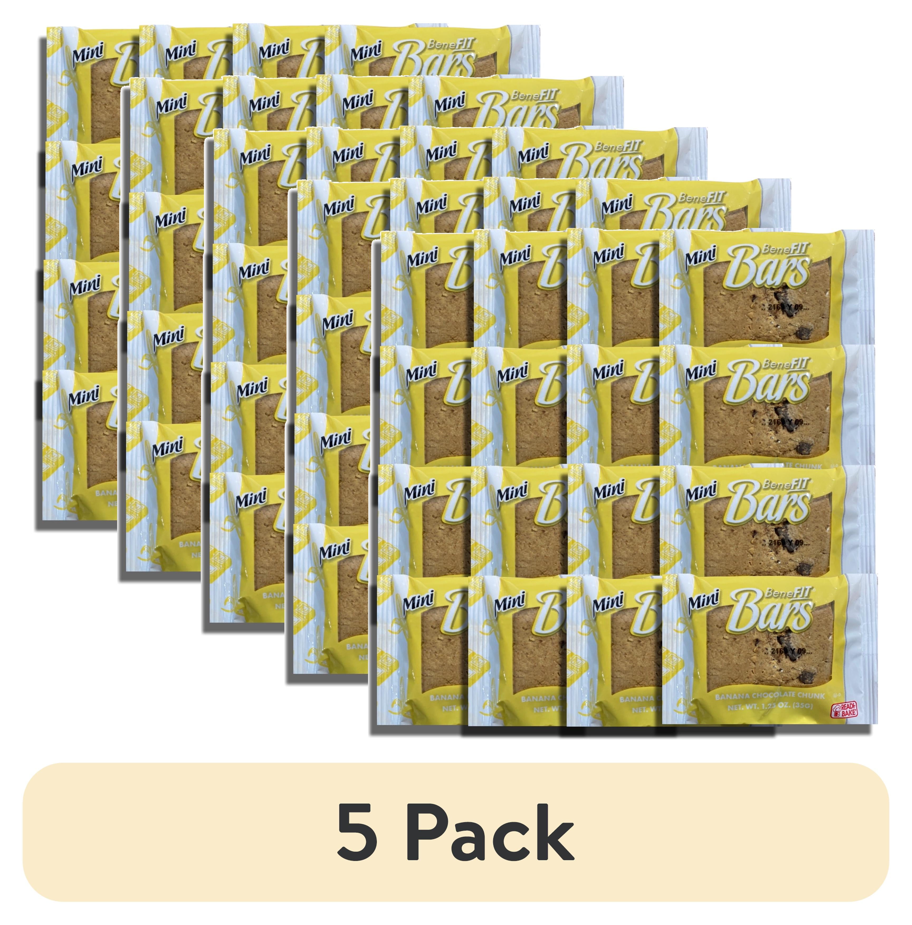 (5 pack) Mini Benefit Bars by Readi-Bake 1.25 Ounce | Value Pack of 16 ...