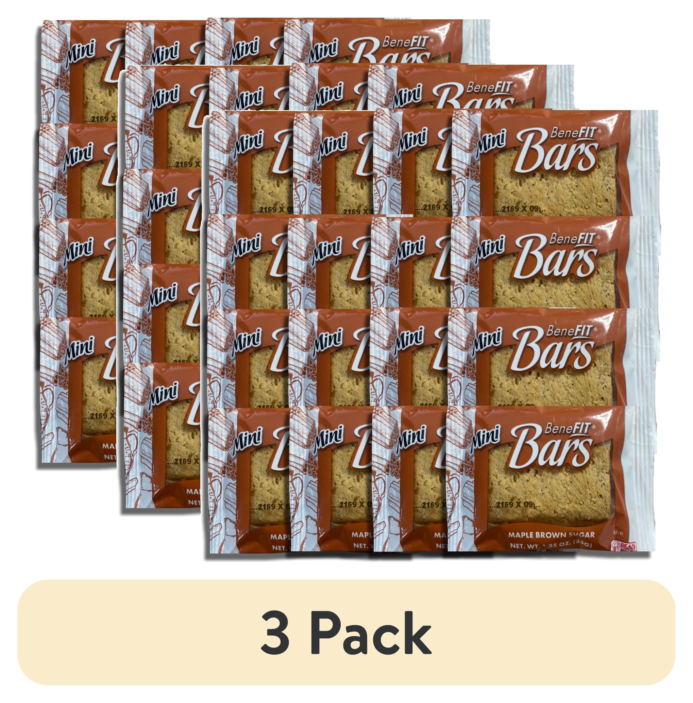 (3 pack) Mini Benefit Bars by Readi-Bake 1.25 Ounce | Value Pack of 16 ...