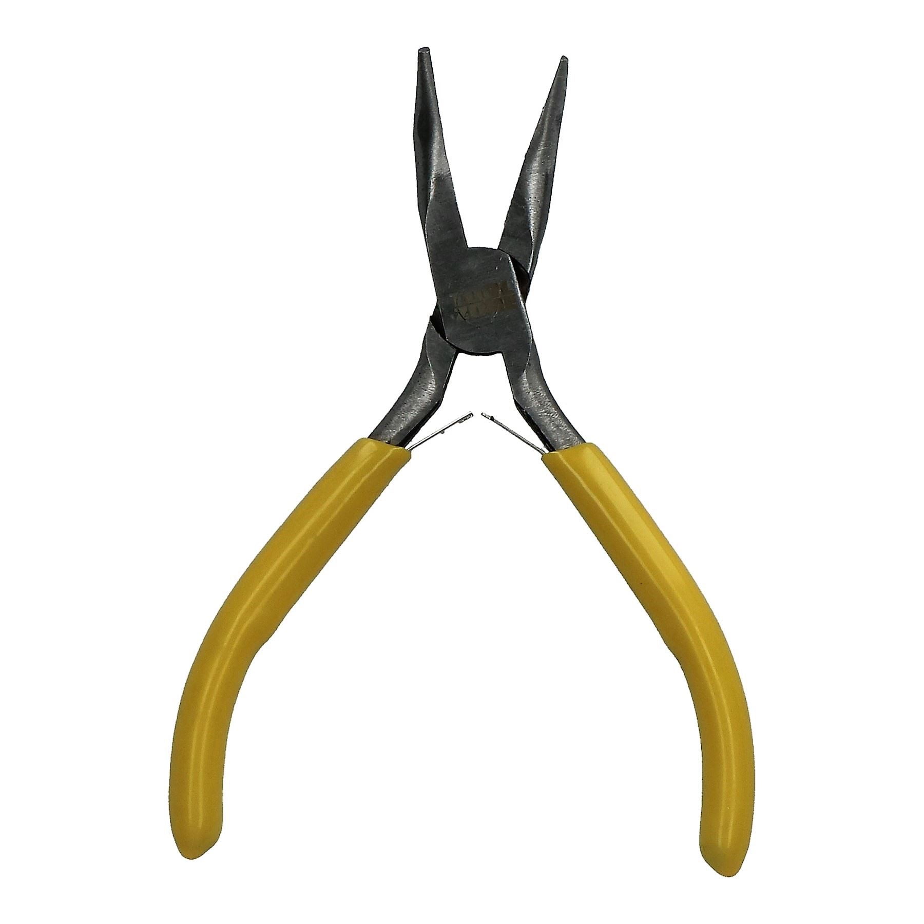 Mini Bent Angled Long Nose Pliers Modelling Craft Hobby Fishing Plier ...