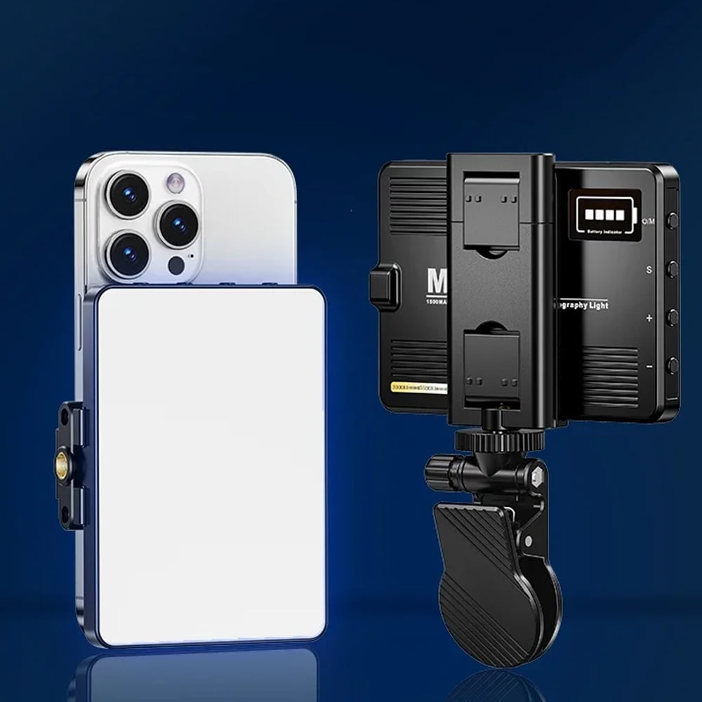 Mini Bicolor temperature Hot Boot Fill Light Live Photography LED ...