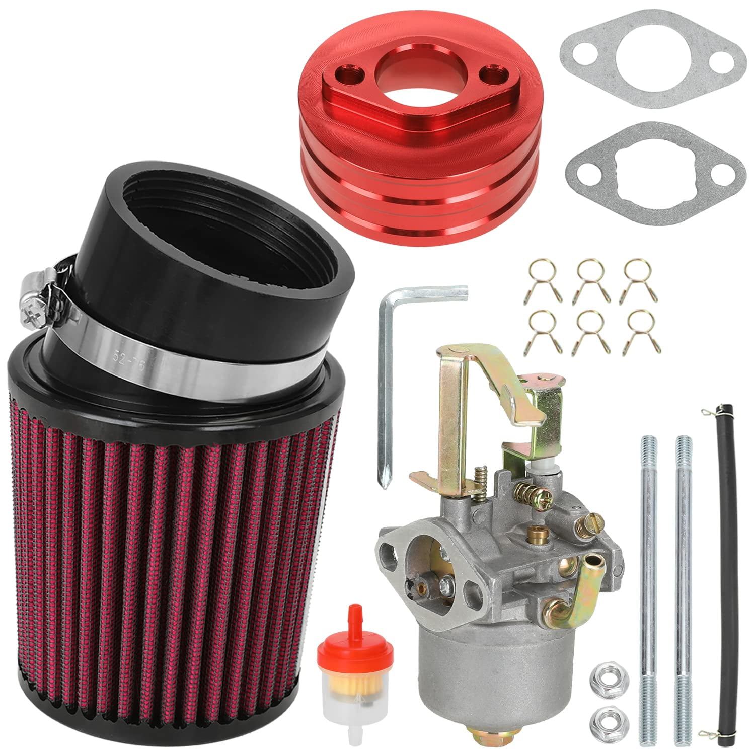 Mini Bike Carburetor Kit Compatible with Coleman CT100U CC100X Predator ...