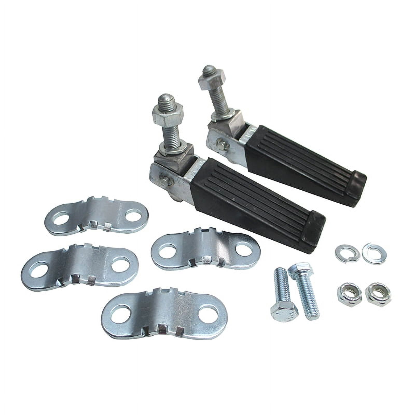 Mini Bike Foot Pegs - Clamp on 3/4"-1" - Walmart.com