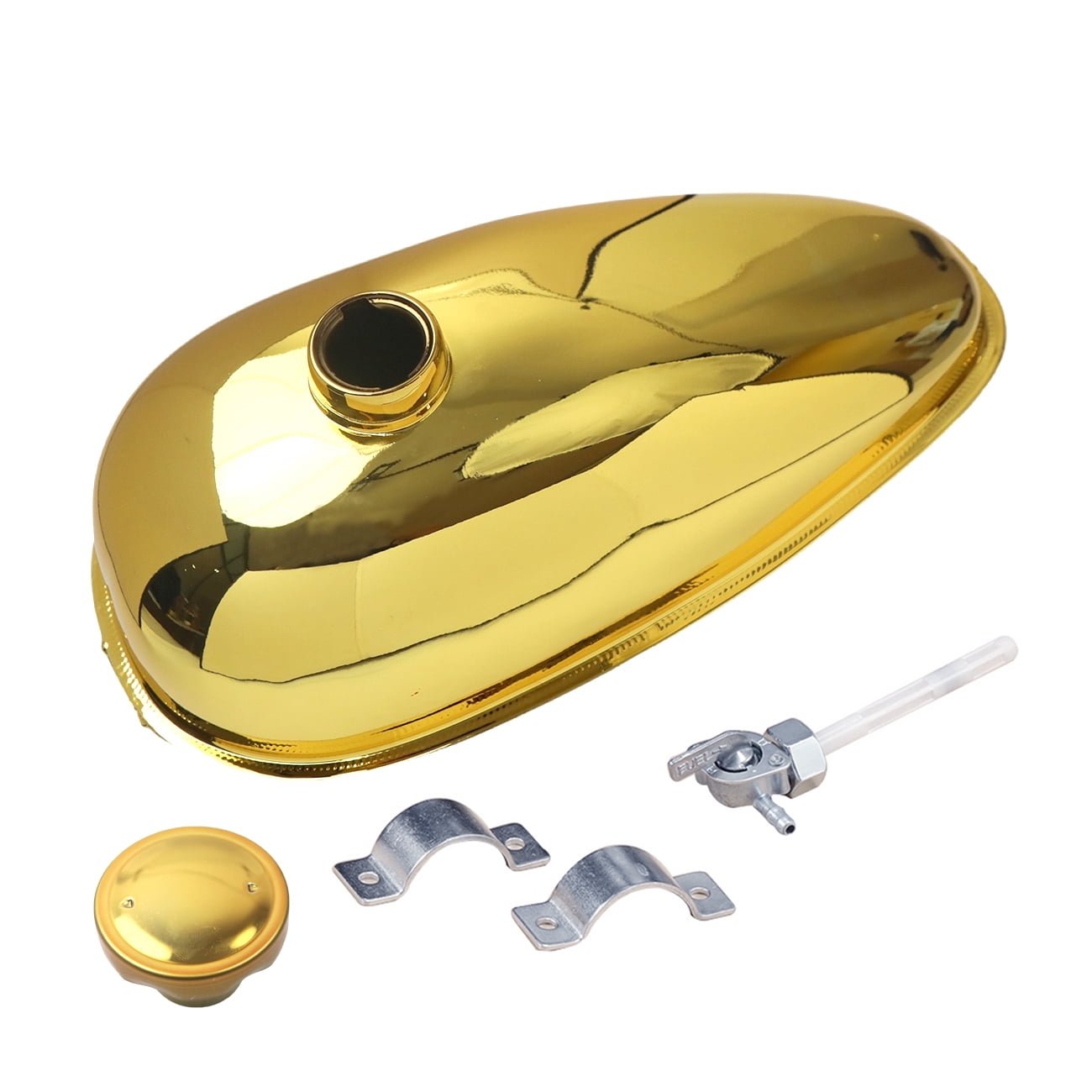 Mini Bike Fuel GasTank for 49cc 66cc 80cc Engine Motorized Bicycle ...