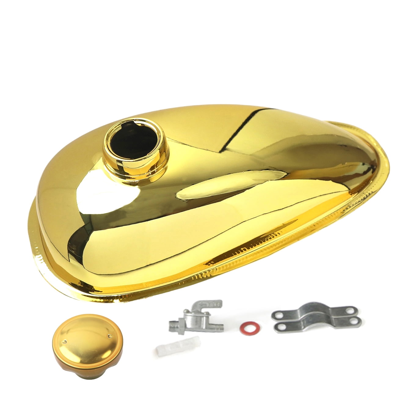 Mini Bike Fuel GasTank for 49cc 66cc 80cc Engine Motorized Bicycle ...