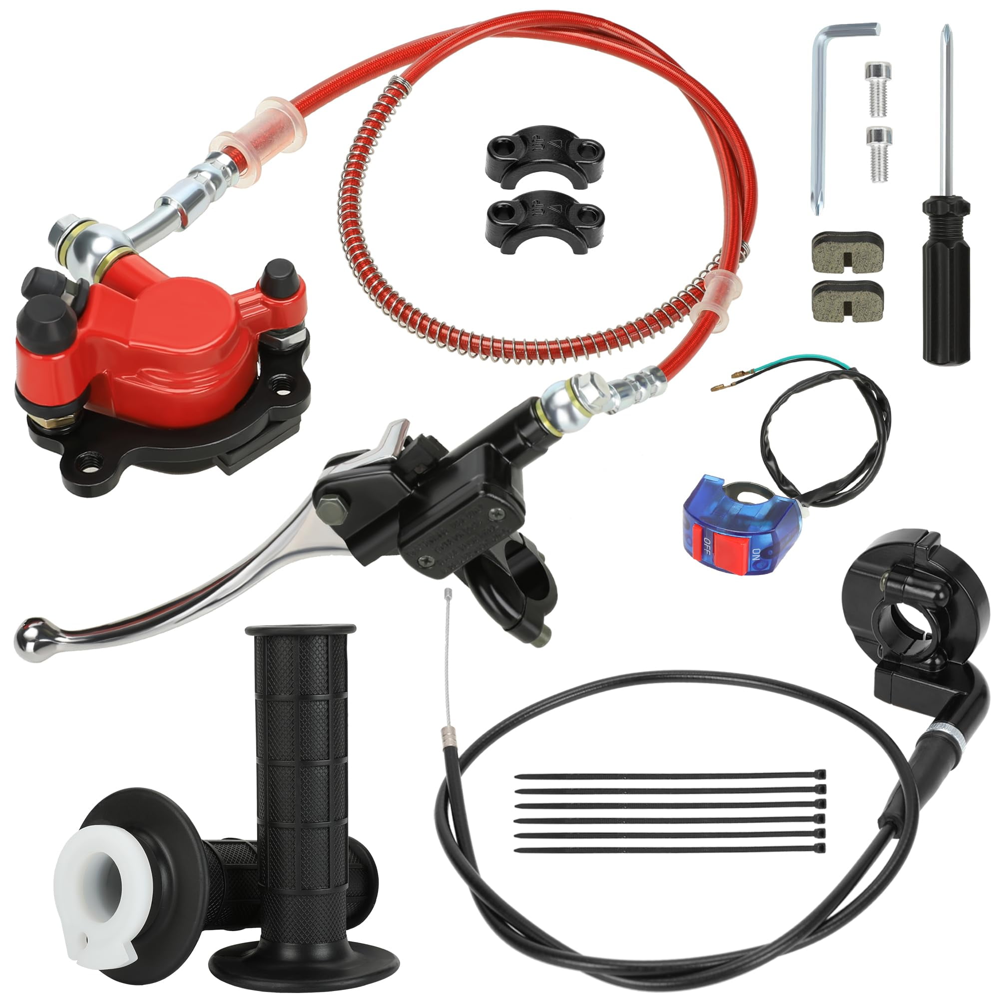 Mini Bike Hydraulic Brake Kit Compatible with Baja DB30 Doodle Bug ...
