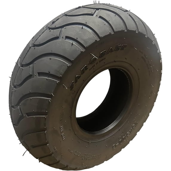Mega Moto Mini Bike Street Tire 15x5-6 for 6 inch Dia. Wheels, Smooth ...