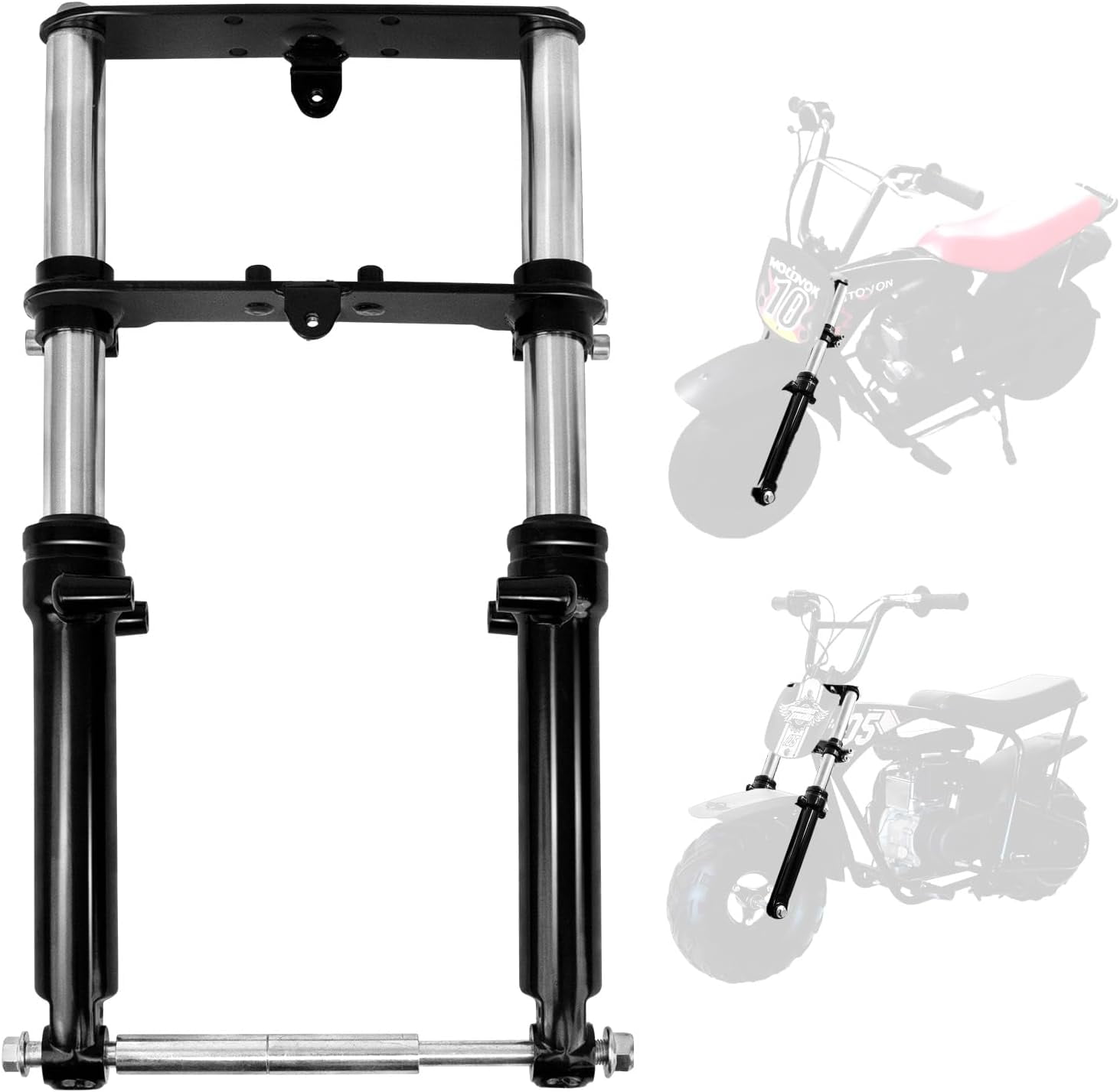 Mini Bike Suspension Kit - Mini Bike Front Forks with Hydraulic Shock ...