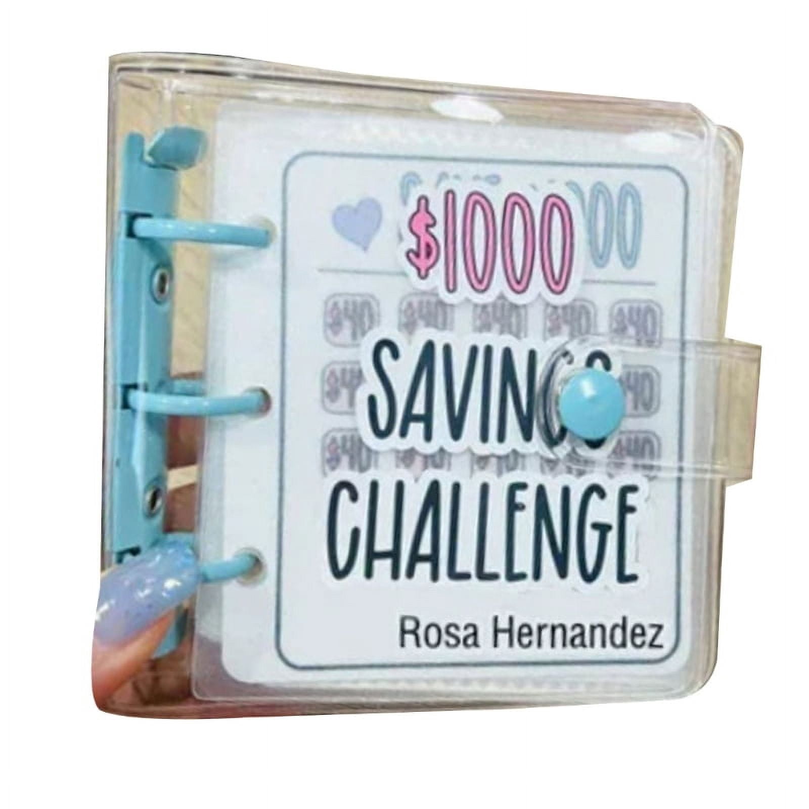 Mini Binder Savings Challenge $150/300/500/1000 Saving Money Budgets ...
