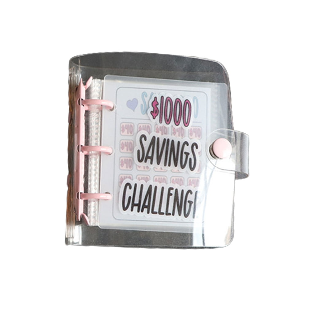 Mini Binder Savings Challenge Fun and Engaging Money Saving Tool Cash ...