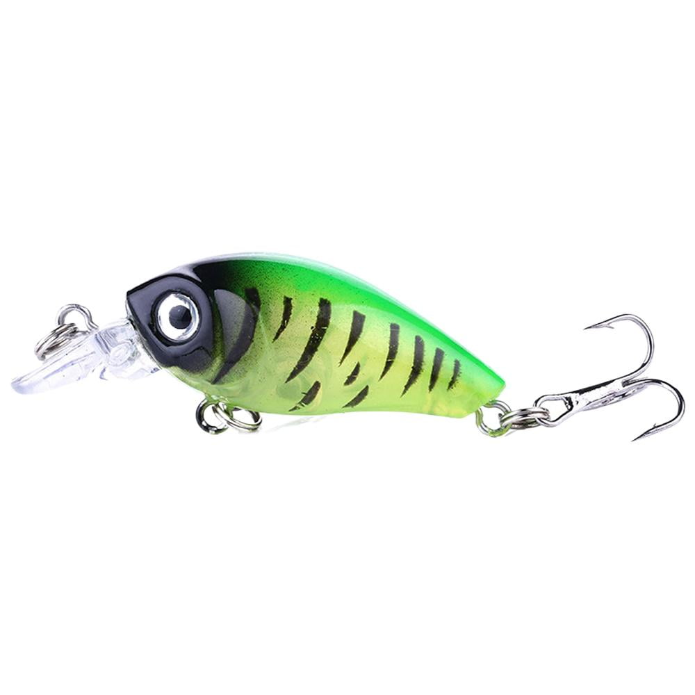 Mini Bionic Crank Hard Bait Minnow Wobbler Fishing Lure Swimbait W ...