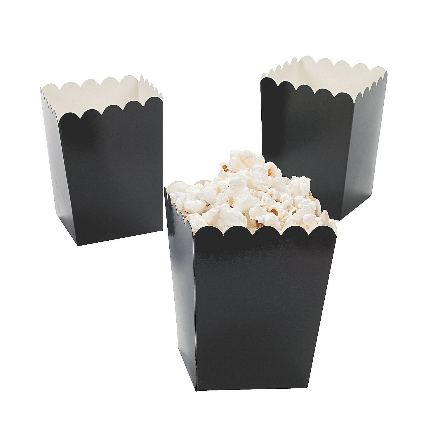 Fun Express - Mini Black Popcorn Boxes (24pc) - Party Supplies ...