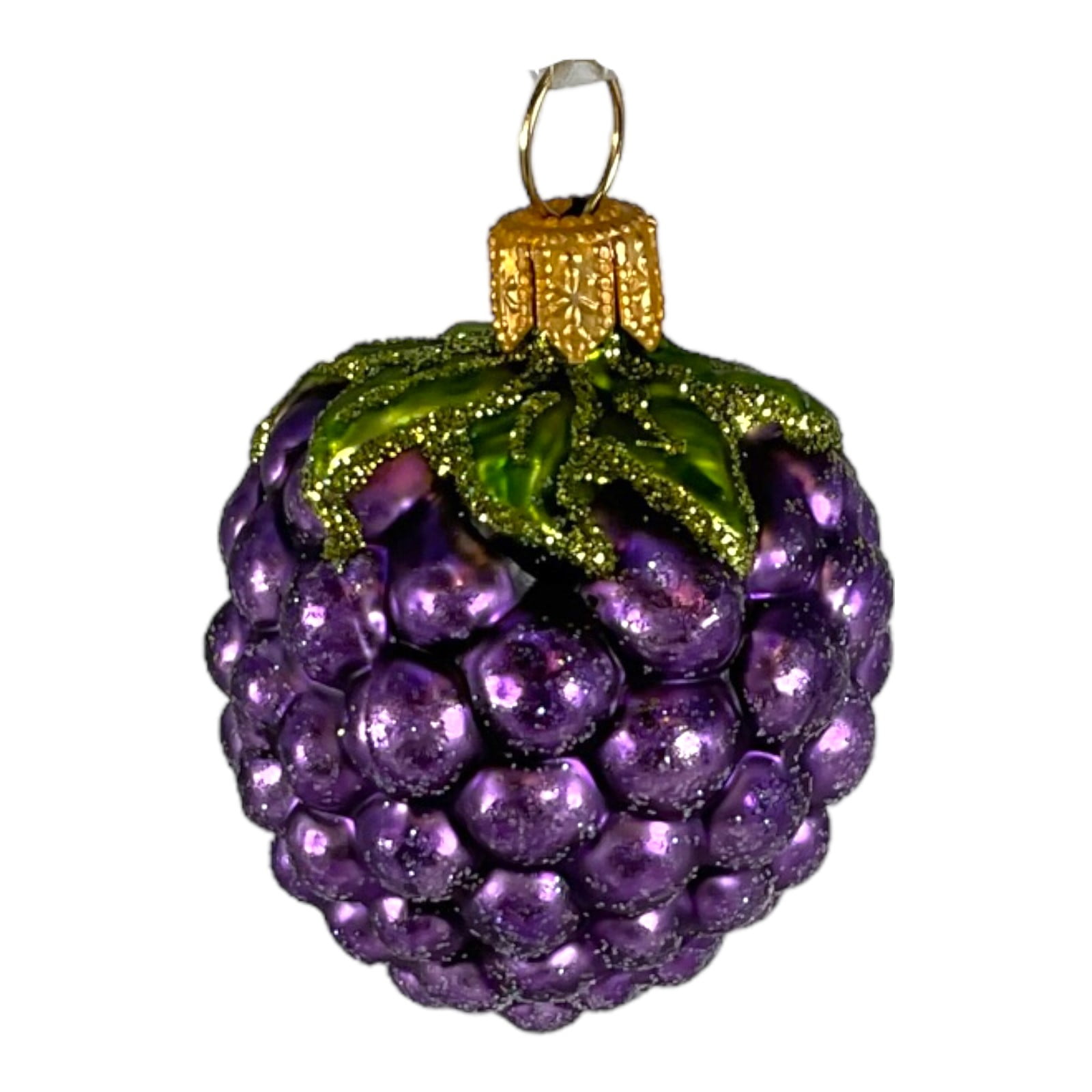 Mini Blackberry Polish Blown Glass Christmas Ornament Berry Tree ...