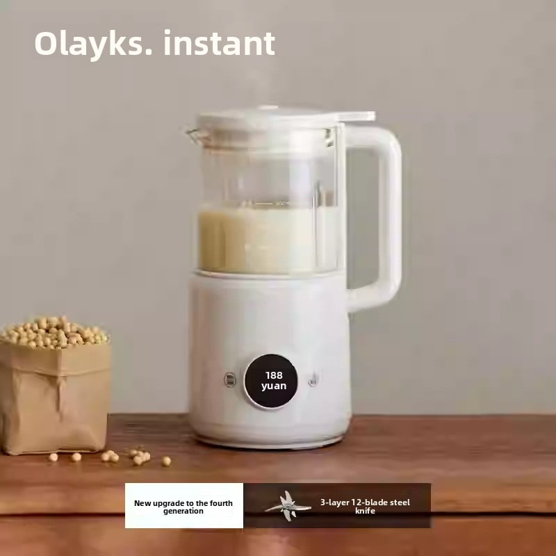 Mini Blender for Smoothies & Soy Milk, 300W Personal Blender with 400ml BPA-Free Cup, USB ...