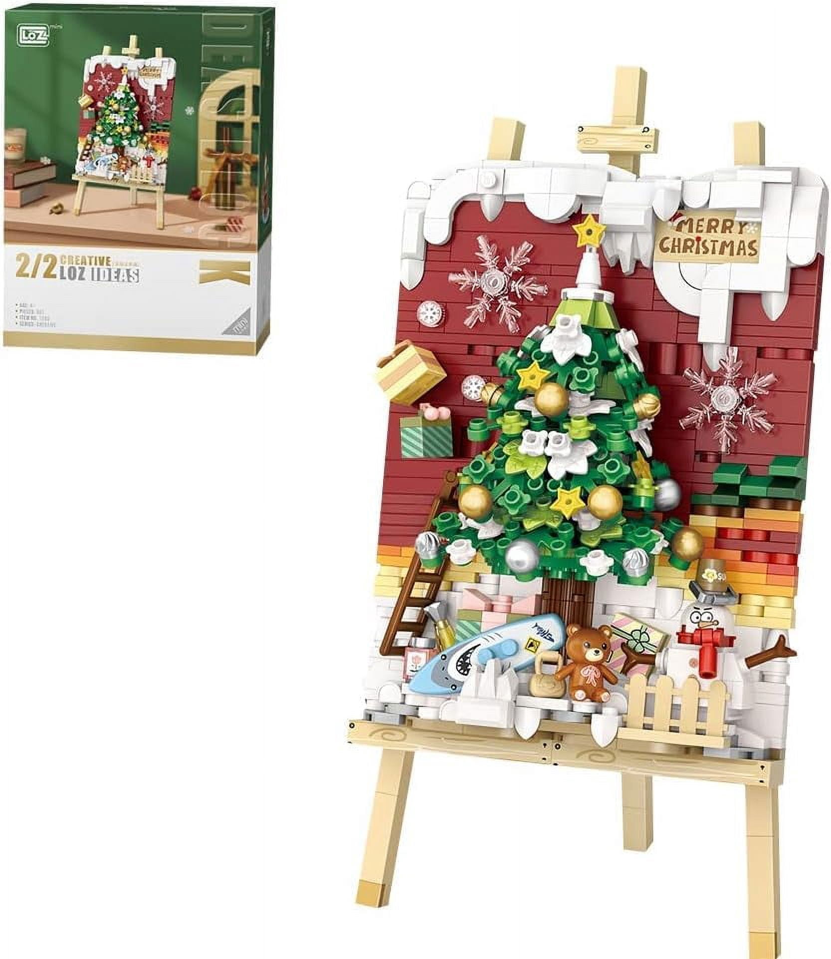 Mini Blocks Christmas Tree Building Blocks Kit, 2023 Creative Christmas ...