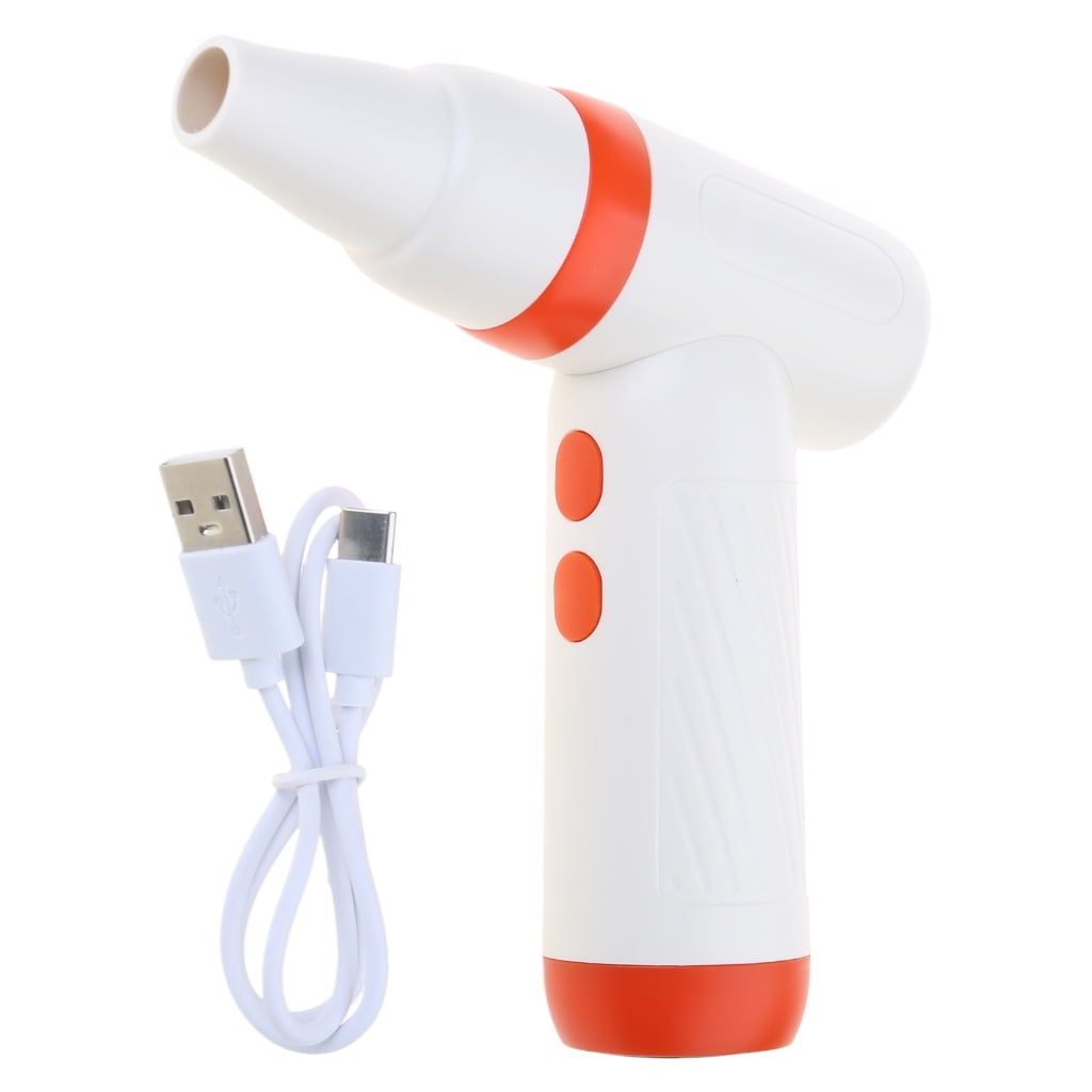 Mini Blowers Electronic Air Blowers with Nozzle 80000RPM Rechargeable ...