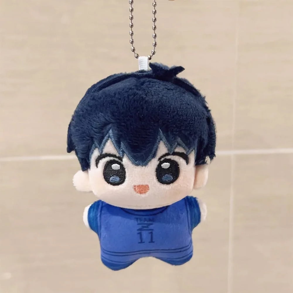 Mini Blue Lock Plush Toy Keychain Nagi Backpack Charm Anime Peripheral ...