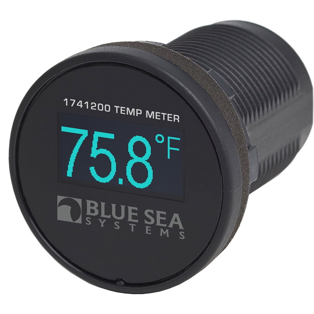 Mini Blue OLED Temperature Monitor 1741200 Blue Sea Systems - Walmart.com
