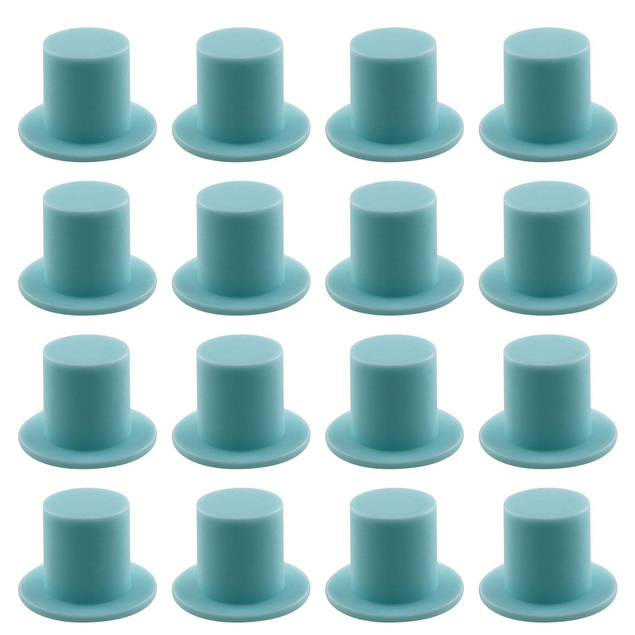 Mini Blue Top Hat Decorations - 60pcs DIY Cake Toppers for Parties and ...