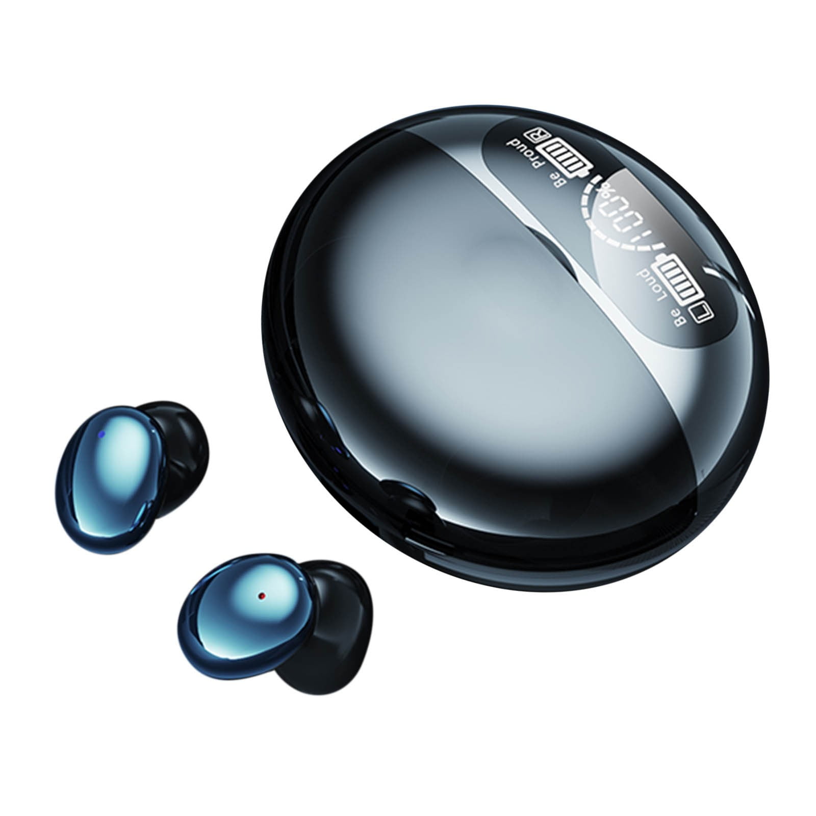 Mini Bluetooth Earphones True Wireless Sports 5.2 Digital Display ...