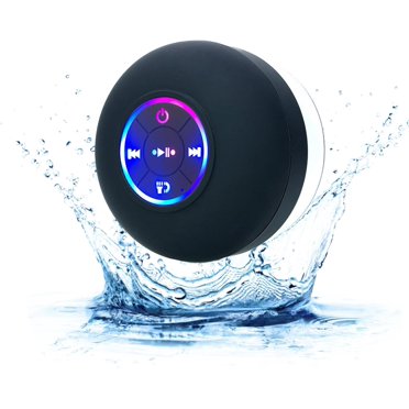 IPL Waterproof Bluetooth Bathroom Shower Speaker - Walmart.com