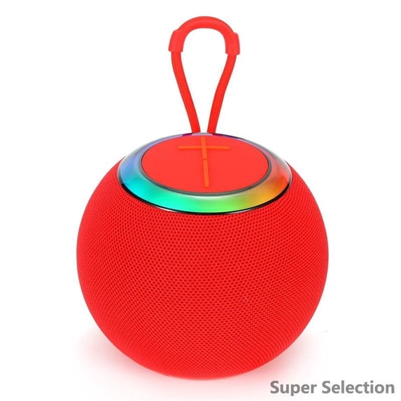 Mini Bluetooth Speaker With RGB Party Lights, IPX5 Waterproof Portable ...
