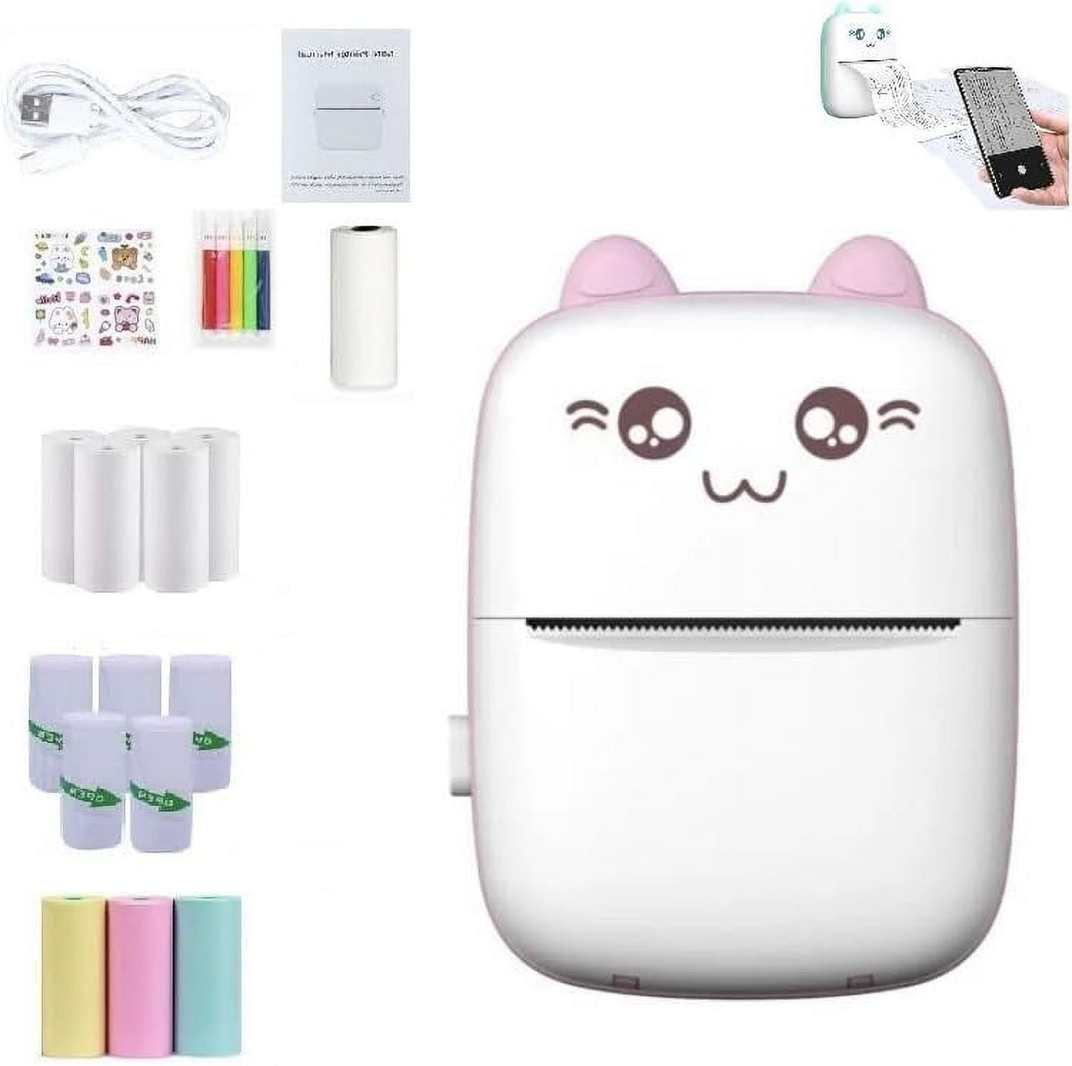 Mini Bluetooth Thermal Printer – Fun & Easy Wireless Printing, Pocket ...