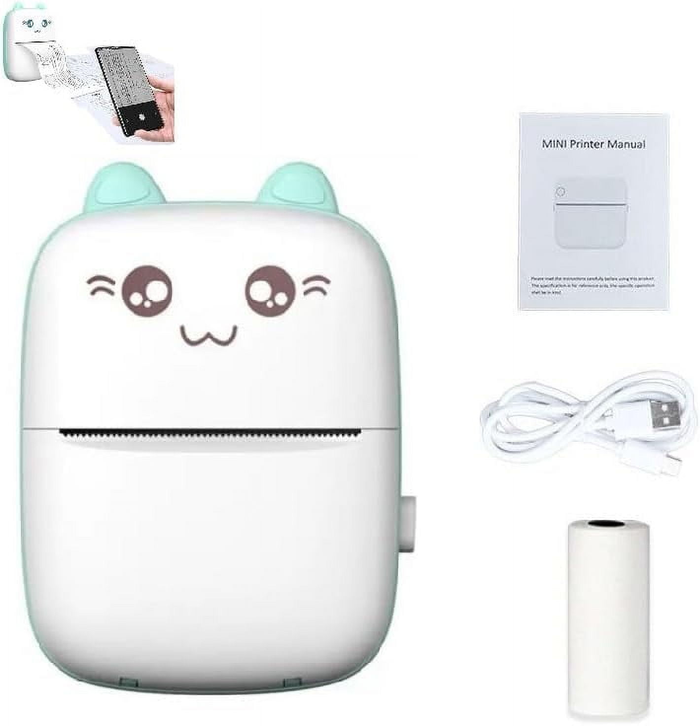 Mini Bluetooth Thermal Printer – Fun & Easy Wireless Printing, Pocket ...