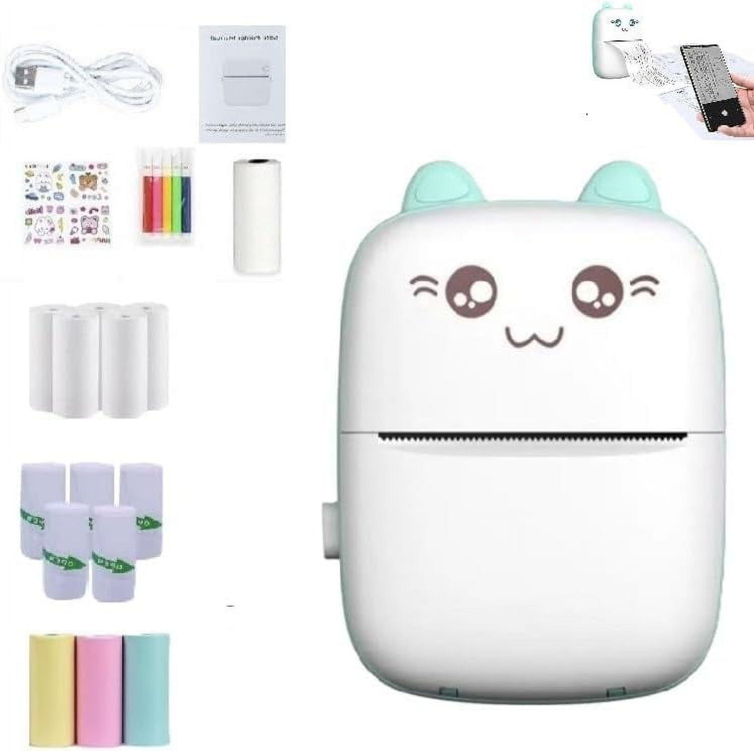 Mini Bluetooth Thermal Printer – Fun & Easy Wireless Printing, Pocket ...