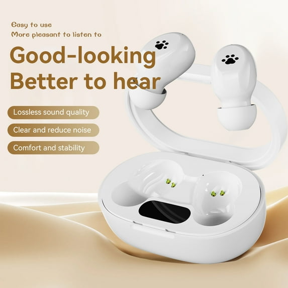Mini Bluetooth Wireless Earbuds High Sound Quality Digital Display ...