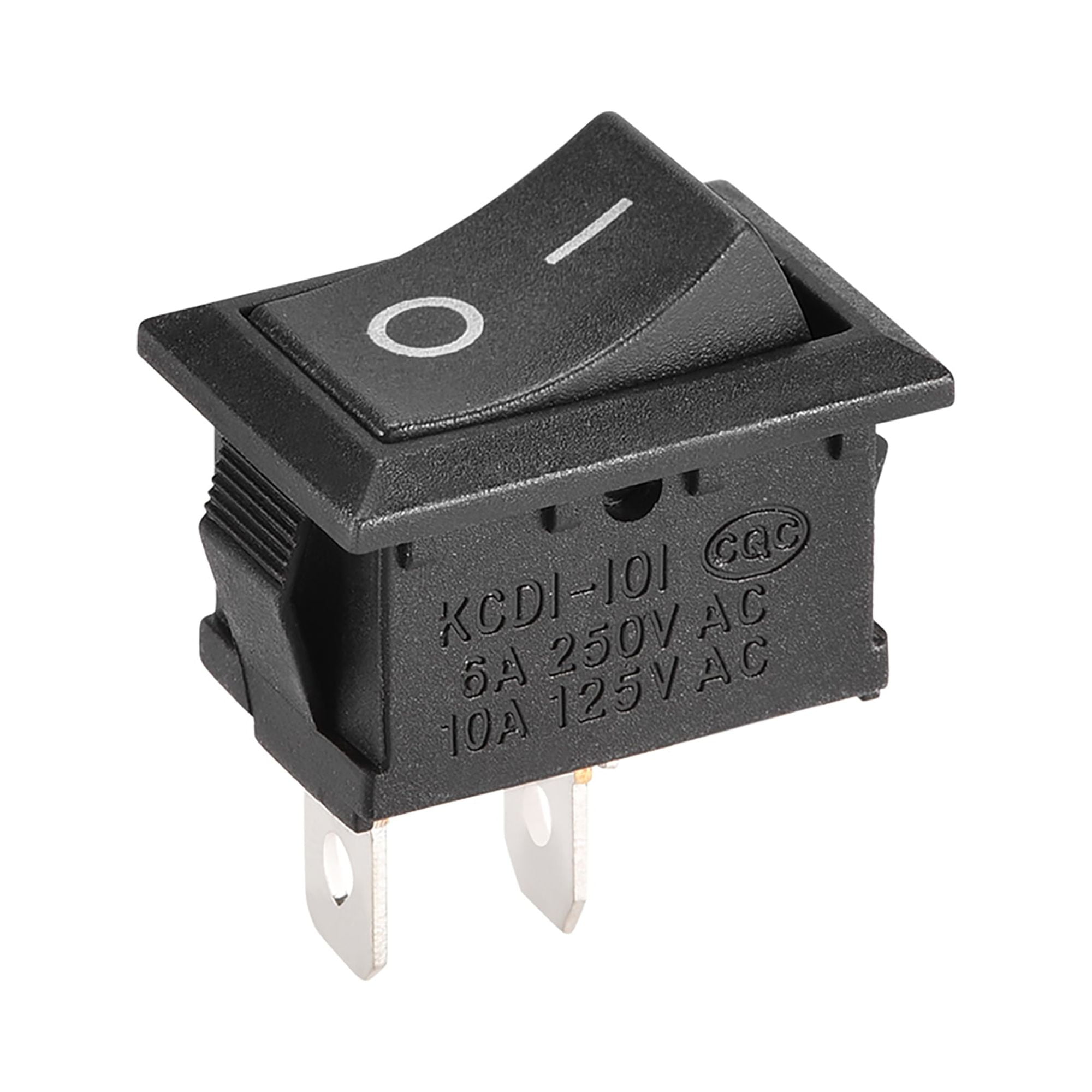 Mini Boat Rocker Switch BlackToggle Switch for Boat Marine 2pins ON/OFF ...