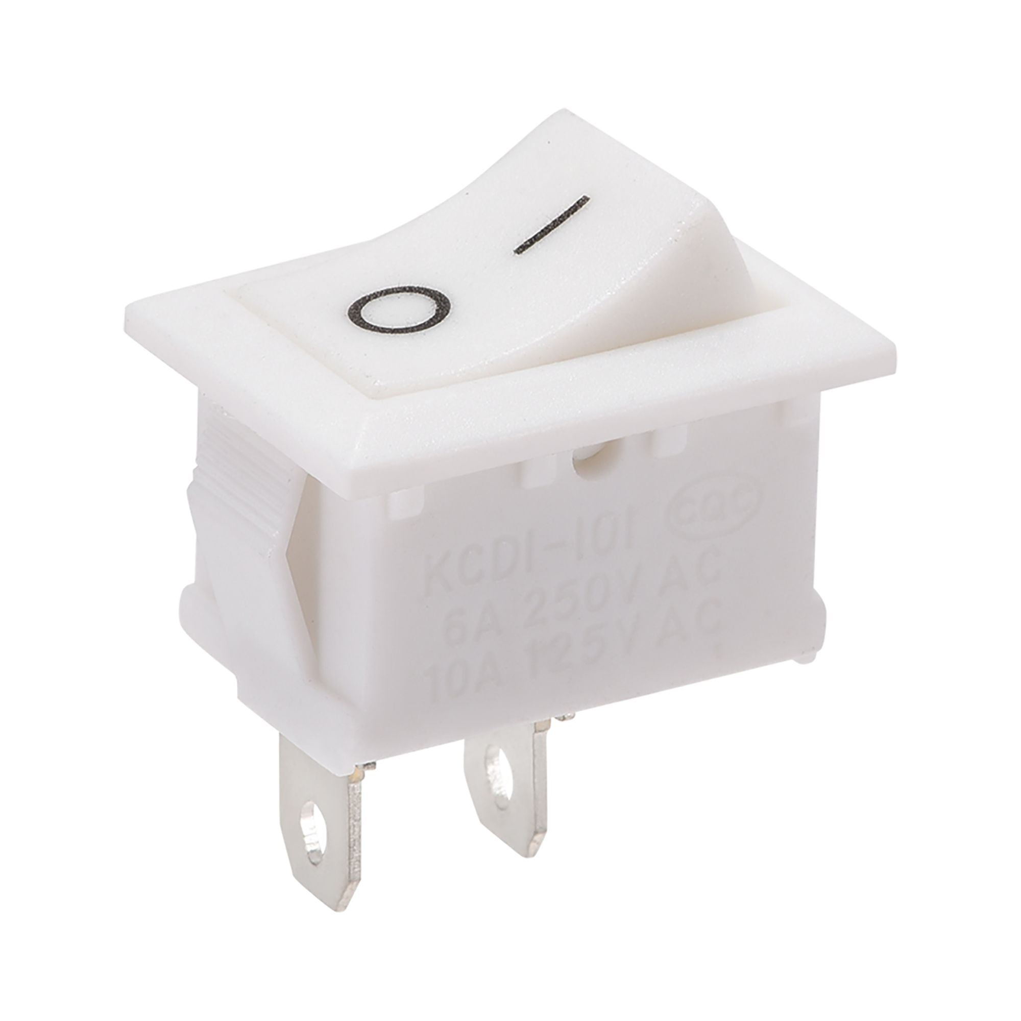 Mini Boat Rocker Switch White Toggle Switch for Boat Marine ON/OFF AC ...