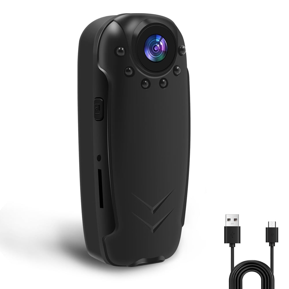 Mini Body Camera, 1080P HD Portable Video Recorder with Night Vision ...